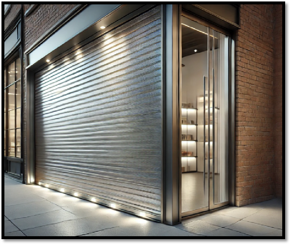 Garages with Rolling Shutters – SJF Industries